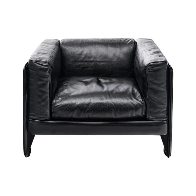 Poltrona Frau Leather Armchair | Chairish