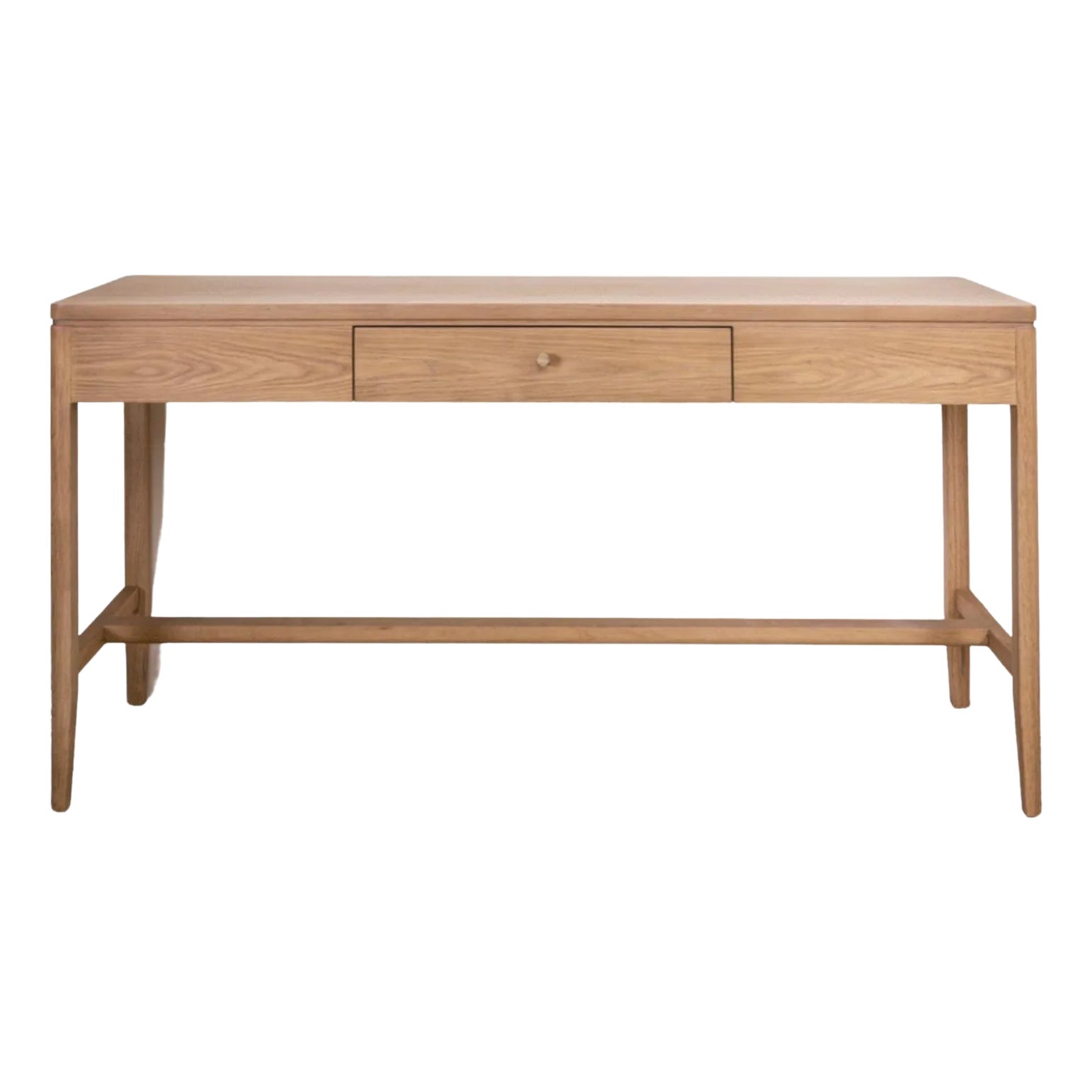 White Oak Console Table | Chairish