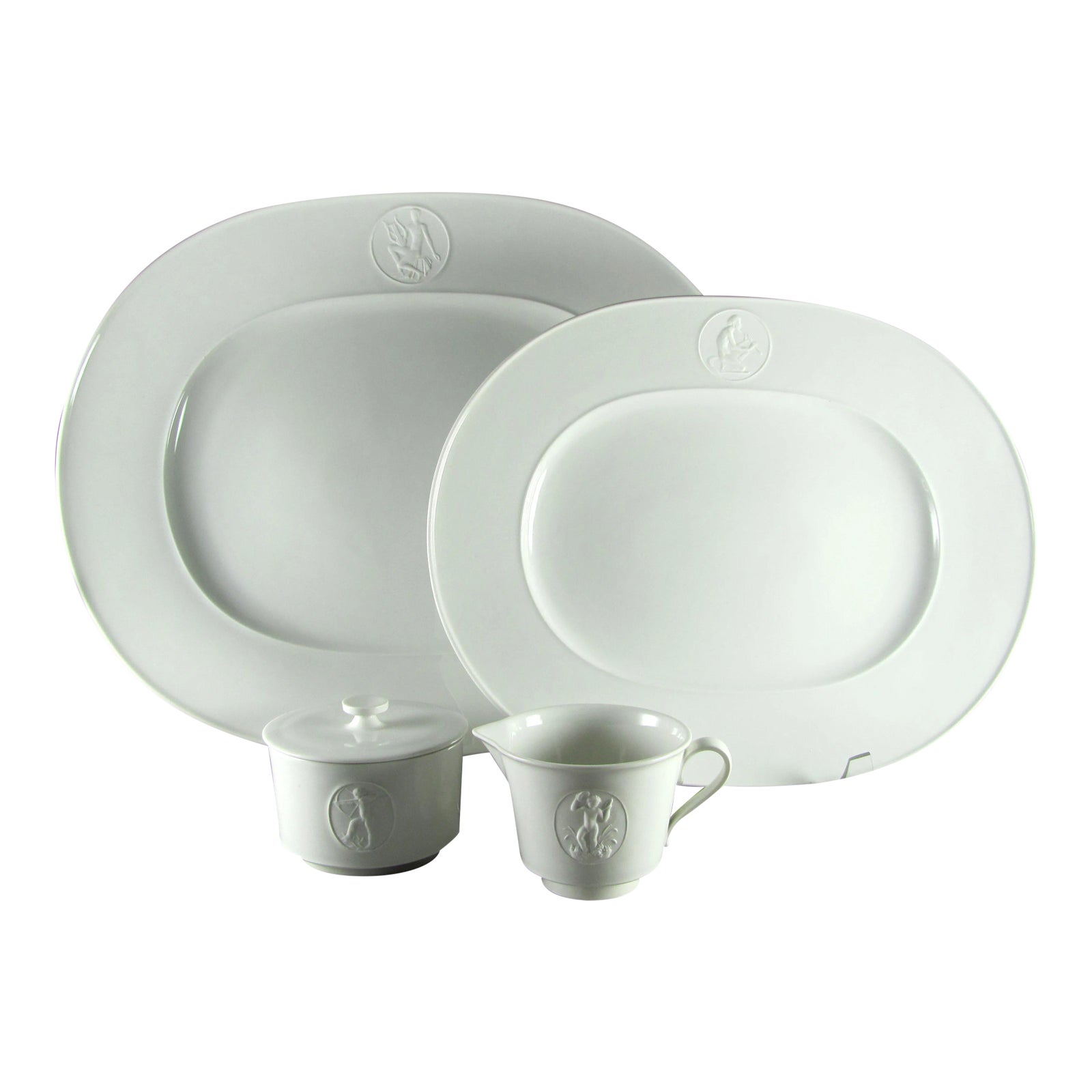 Kpm Arkadia Dinnerware Serving Set - 4 Piece | Chairish
