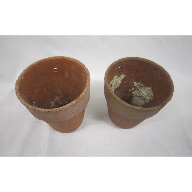 1920's Vintage Turpentine Clay Pots, Pair | Chairish