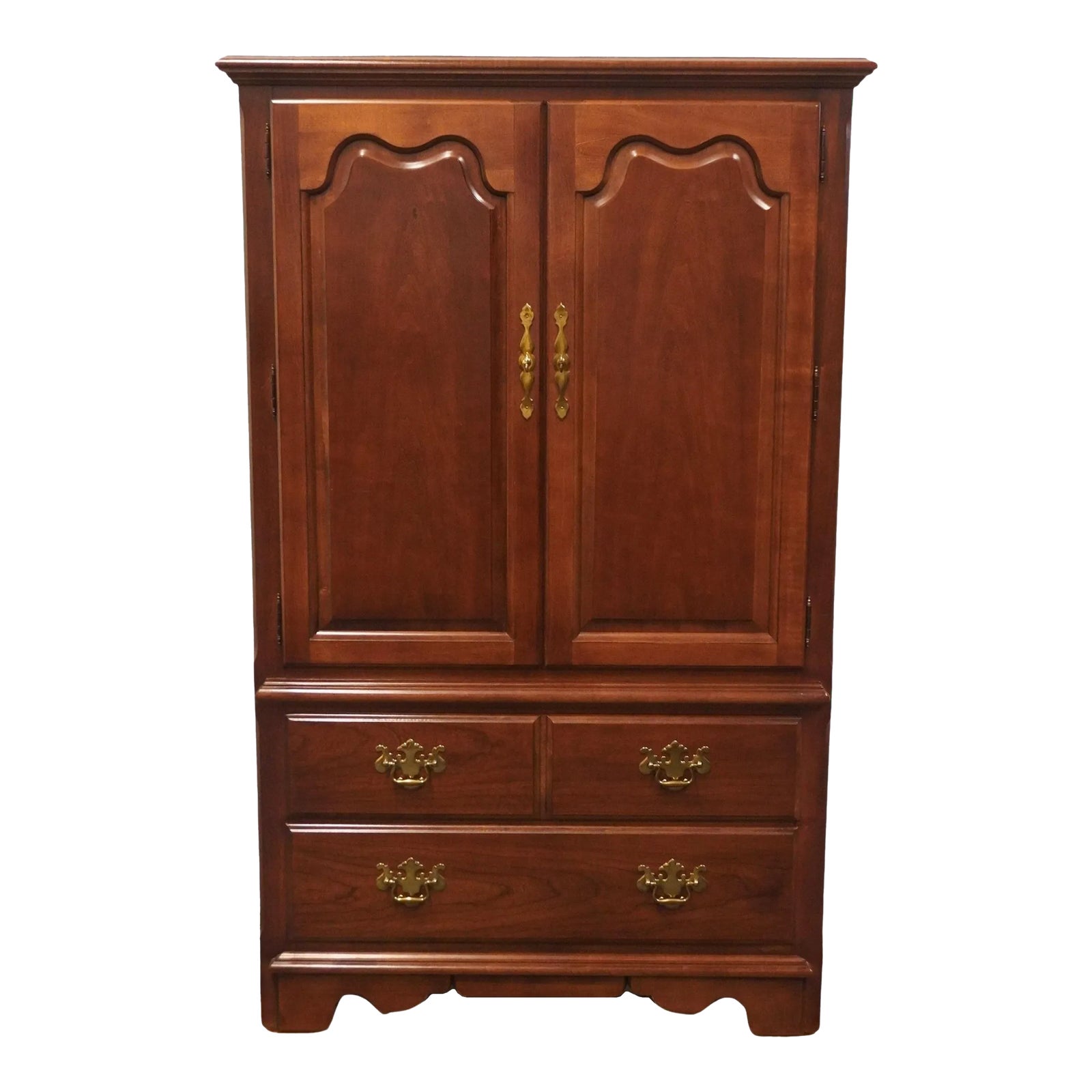 Thomasville Furniture Winston Court Solid Cherry 38" Door Chest 20611 ...