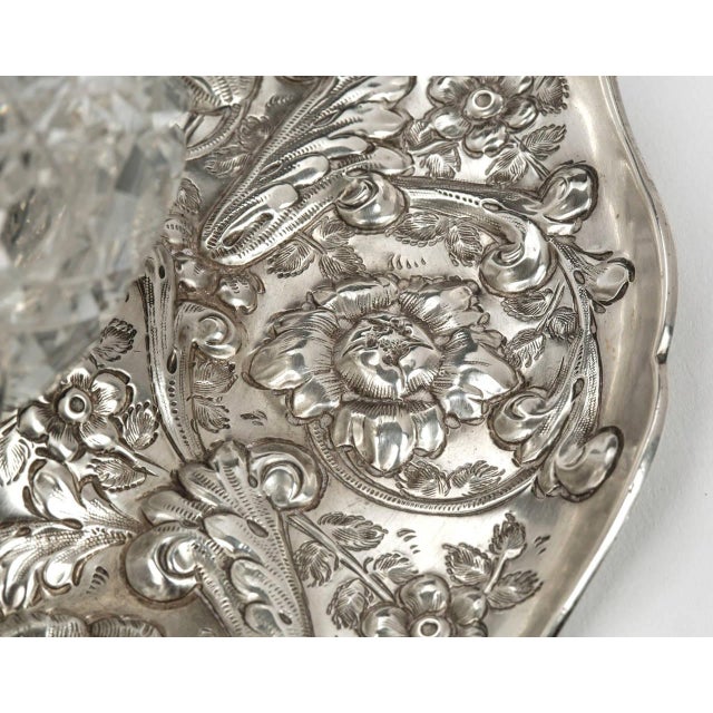 Ink Well, English Sterling and Crystal Ink Well | Chairish