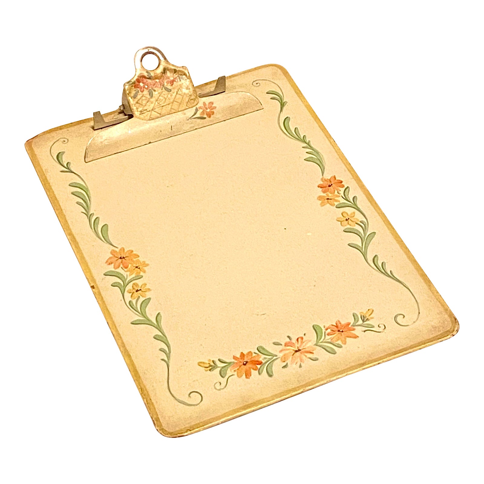 1930s Hand-Decorated Clipboard | Chairish