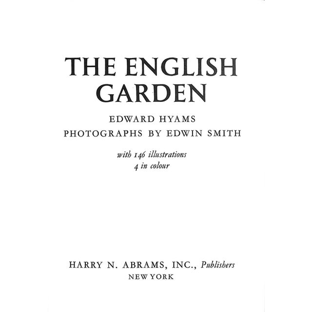 "The English Garden" Book 1966 Hyams, Edward | Chairish