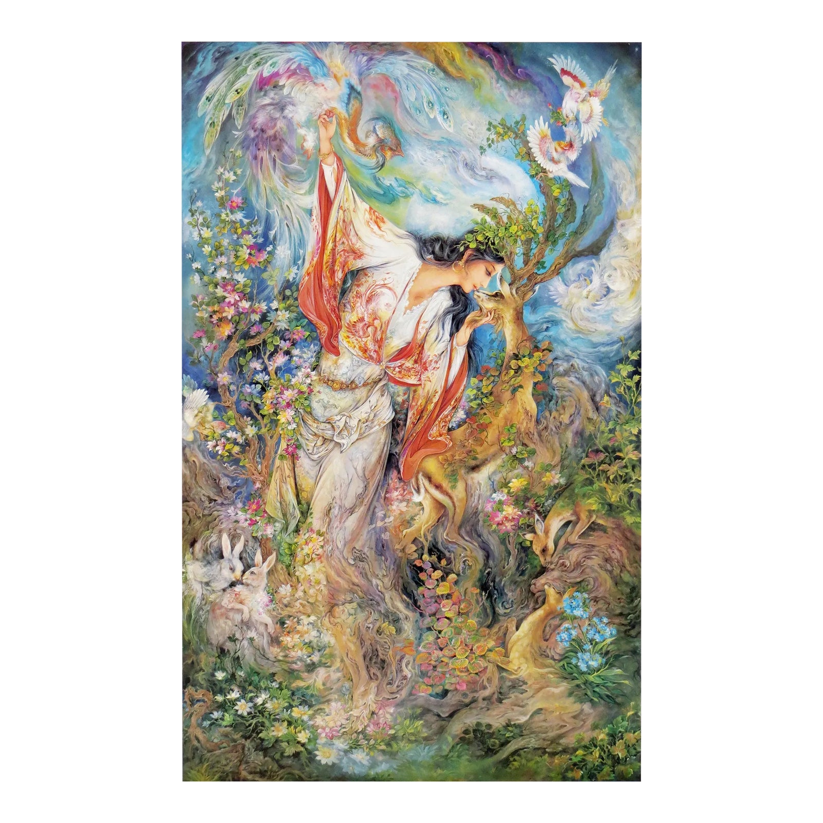 1990s Mahmoud Farshchian Lithograph Print | Chairish