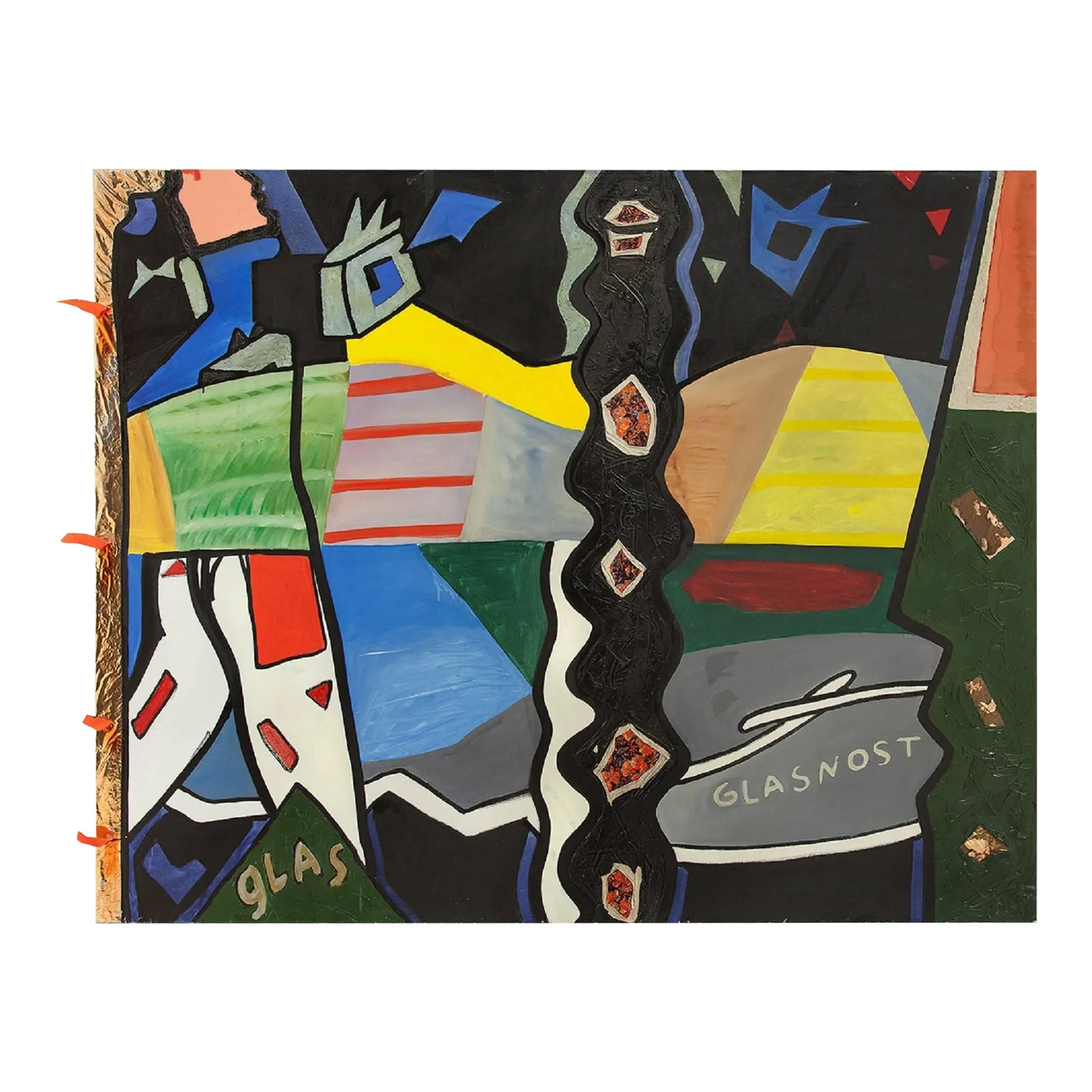 George Pusenkoff, large scale "New Life" GLASNOST Moscow, Russia 1988 ...