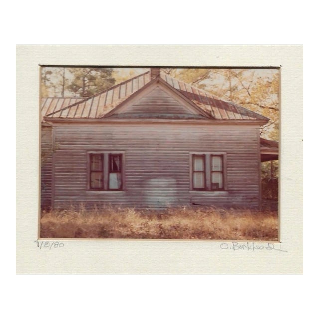 1980 Charles Burkhead Abandoned House Photograph | Chairish