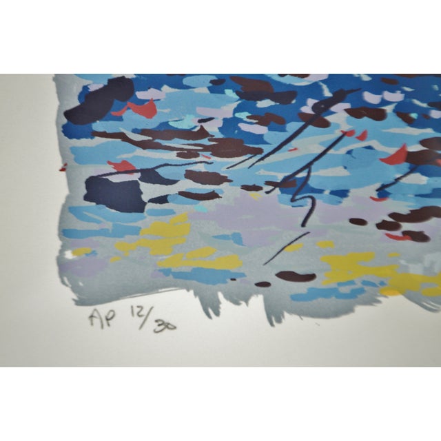 Vintage Framed Steve Bloom Pencil Signed Artist Proof Serigraph Early ...