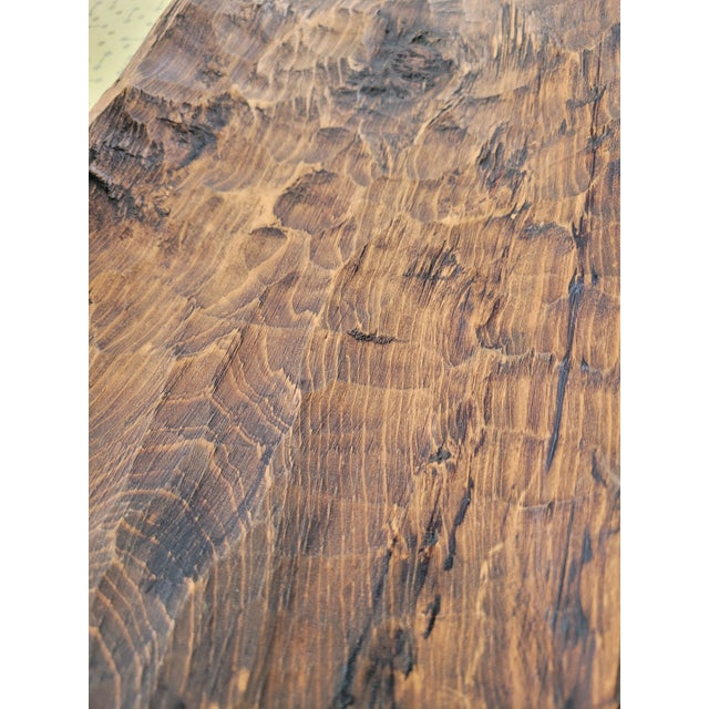 19th Century Primitive Hand-Hewn Long Dough Bowl | Chairish