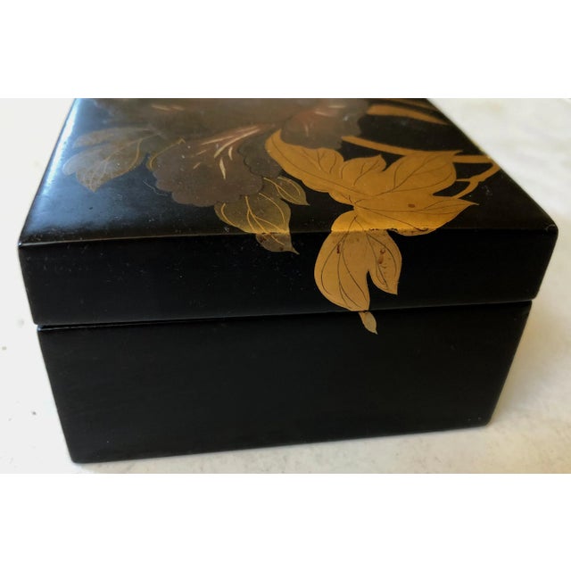 Japanese Floral Box | Chairish