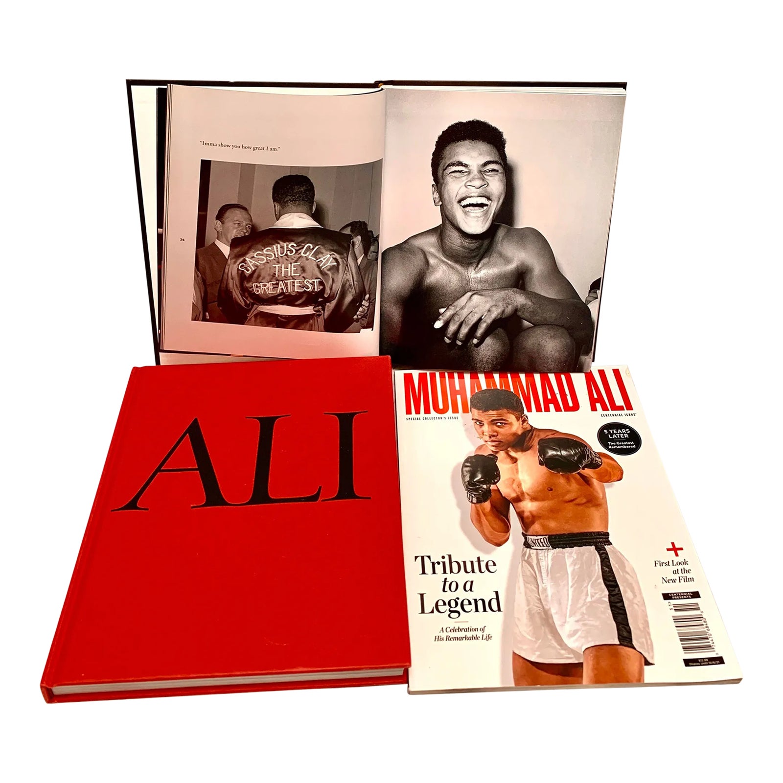 Vintage Books & Magazine on the Iconic Life of Muhammad Ali, Set of ...