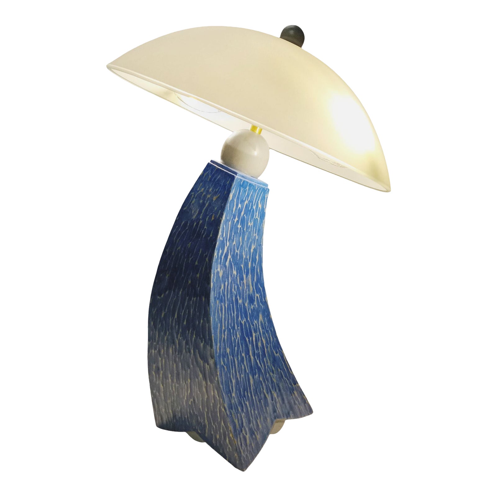 Jazz Inspired Lamp II Mini Blue | Chairish