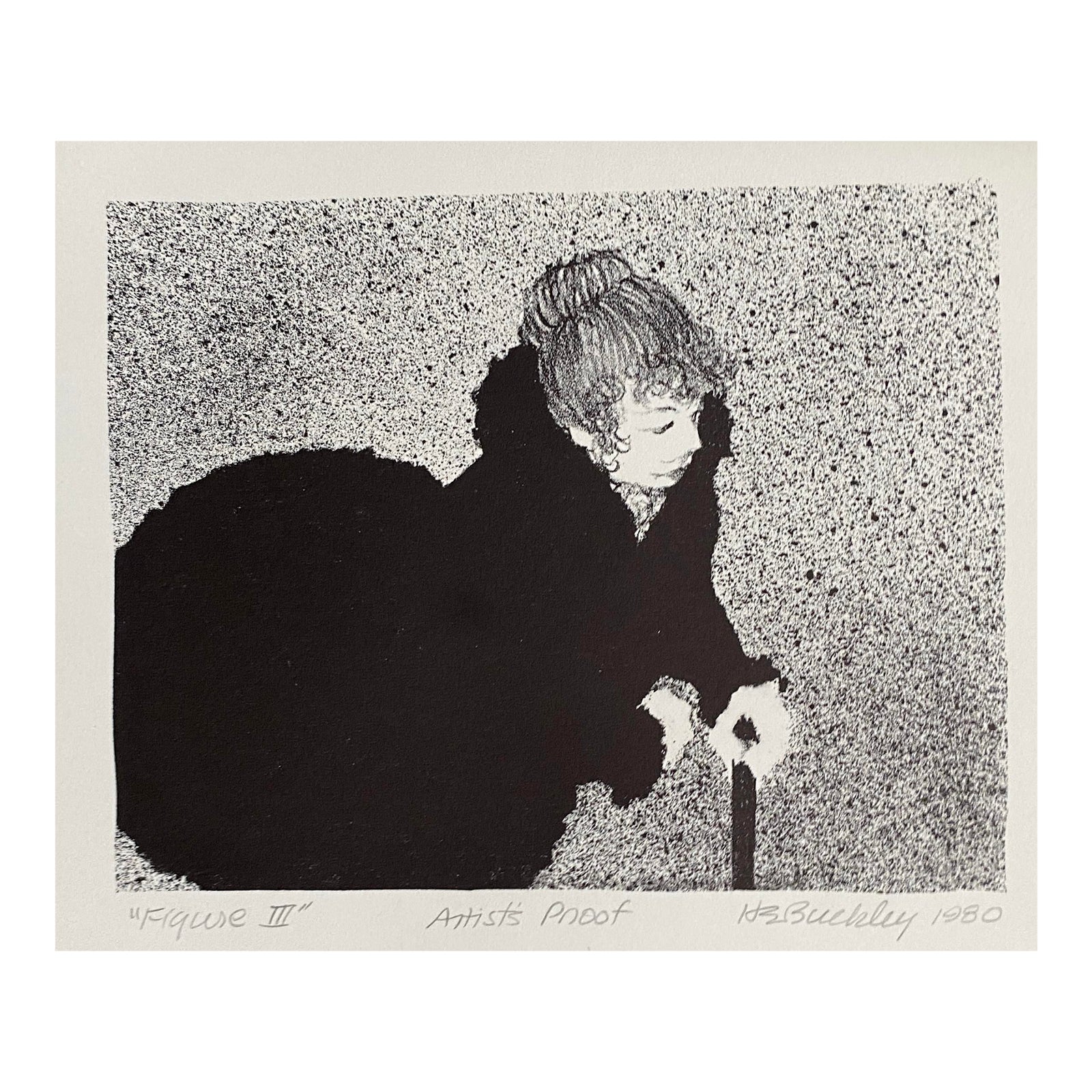 1980 Harry Buckley Figural Lithograph | Chairish