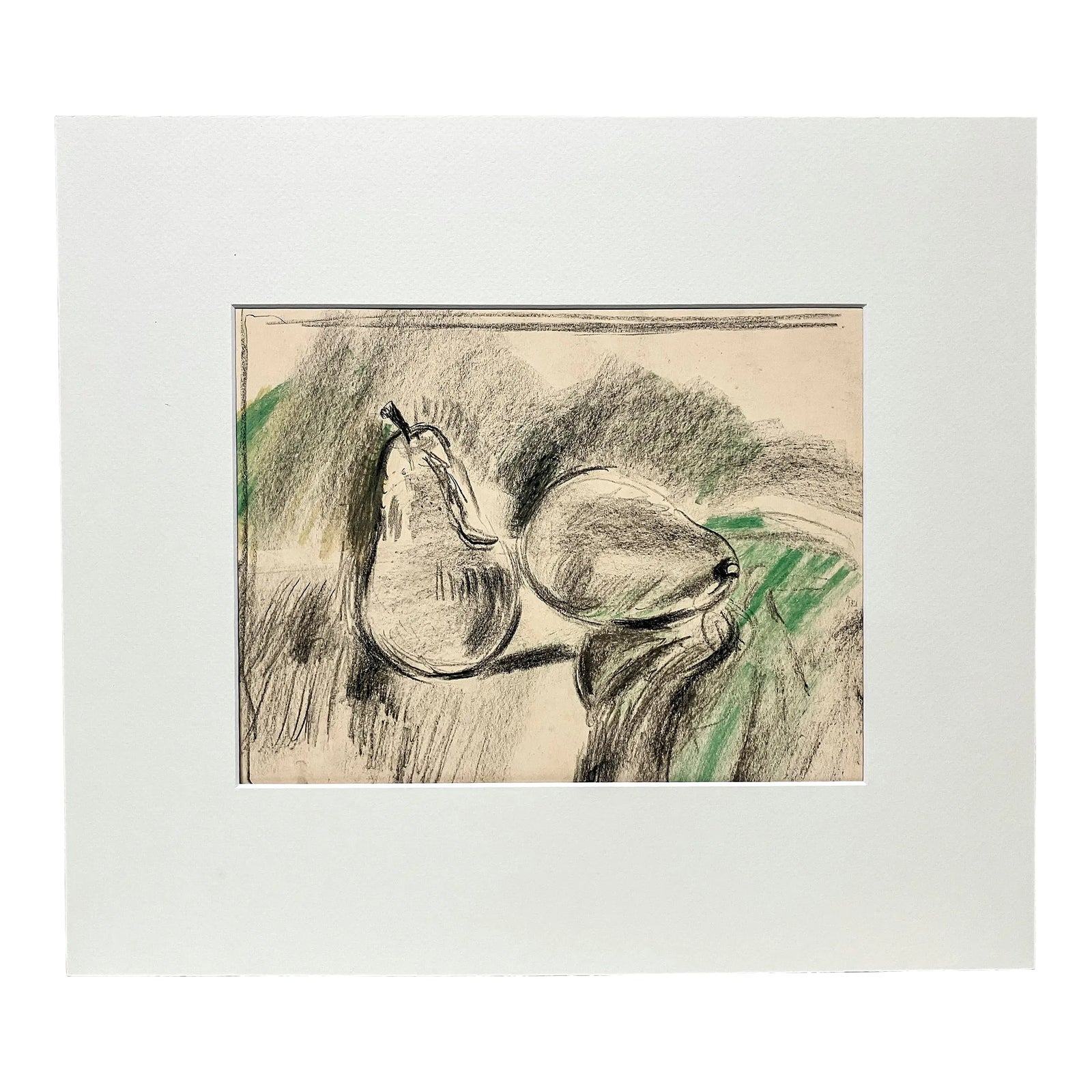 A Still Life of Pears by Artist Francis Chapin | Chairish