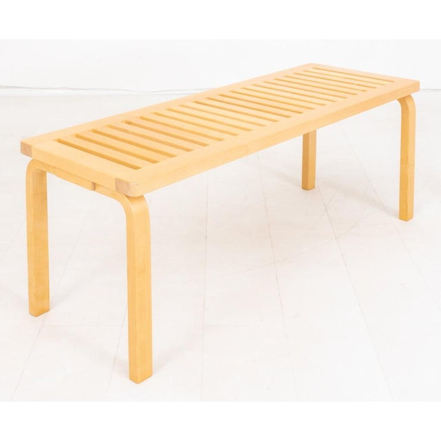 Alvar Aalto Artek Mid-Century Modern 153 Bench | Chairish