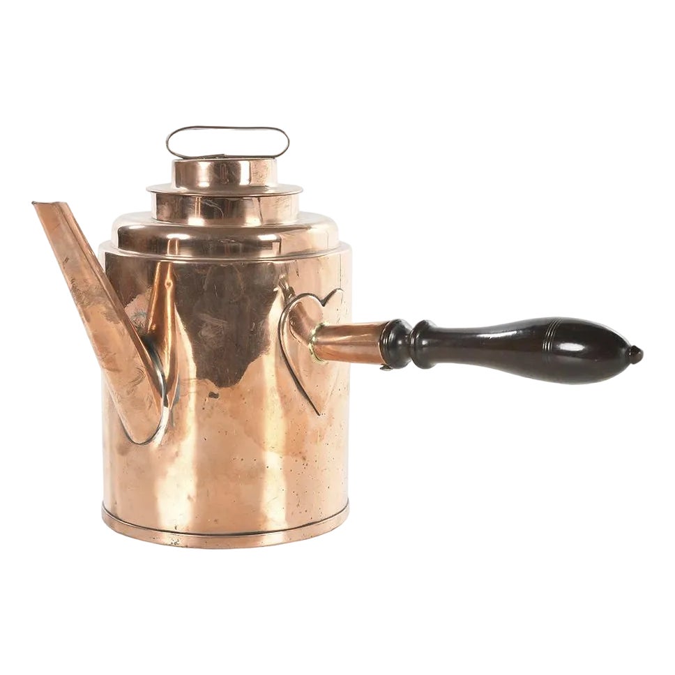 Copper Chocolate Pot, 1800s | Chairish