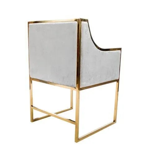 Erin Gold Dining Chair | Chairish