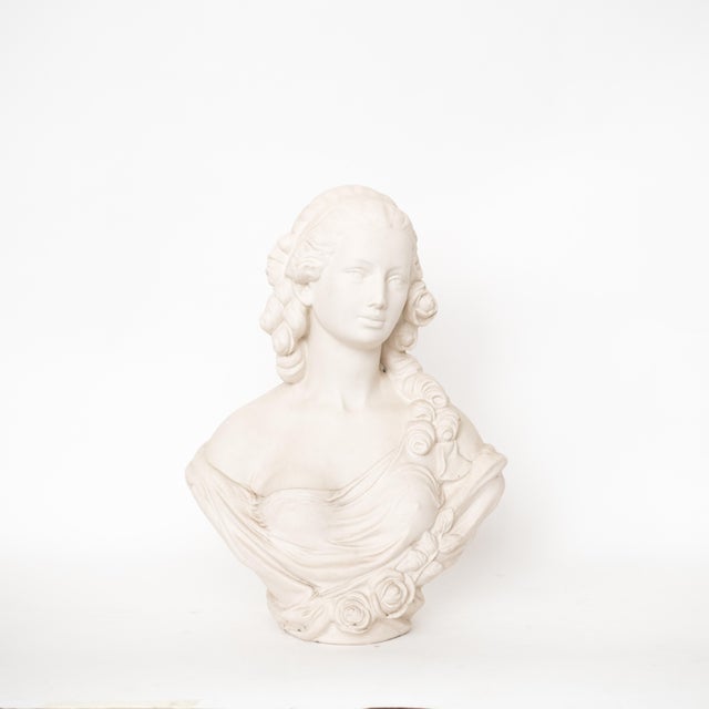Plastic Classical Bust | Chairish