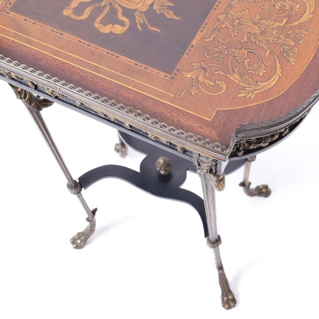 Pair of French Inlaid Tables or Stands | Chairish