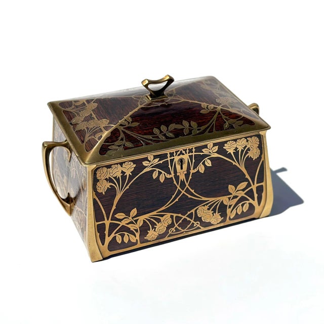 Pair of Art Nouveau Coromandel Boxes by Erhard & Söhne, 1900 | Chairish