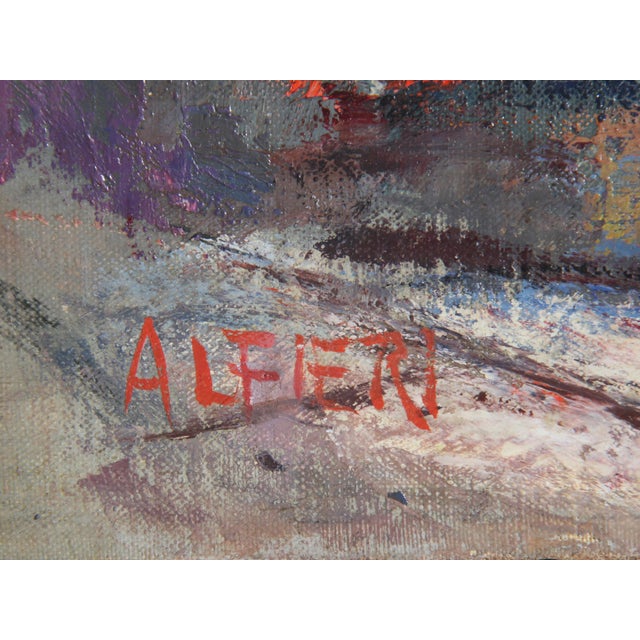 Philippe Alfieri, Clown and Drum I, Oil on Canvas, Signed l.l. | Chairish