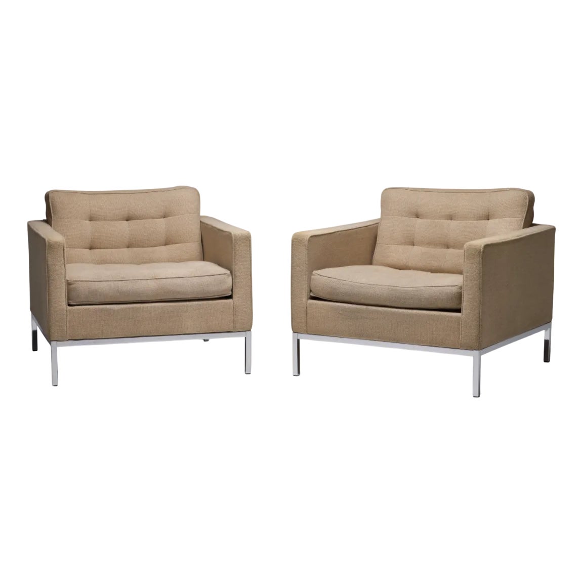 Lounge Chairs by Florence Knoll Bassett for Knoll Inc. / Knoll ...