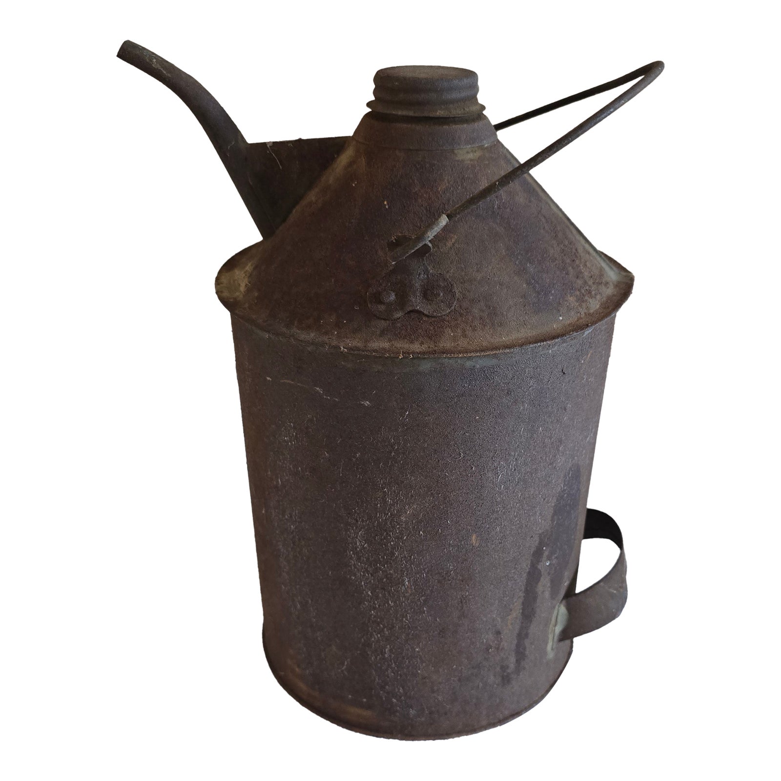 Vintage LVRR Lehigh Valley Railroad Metal Oil Can With Handle Lube Fill ...