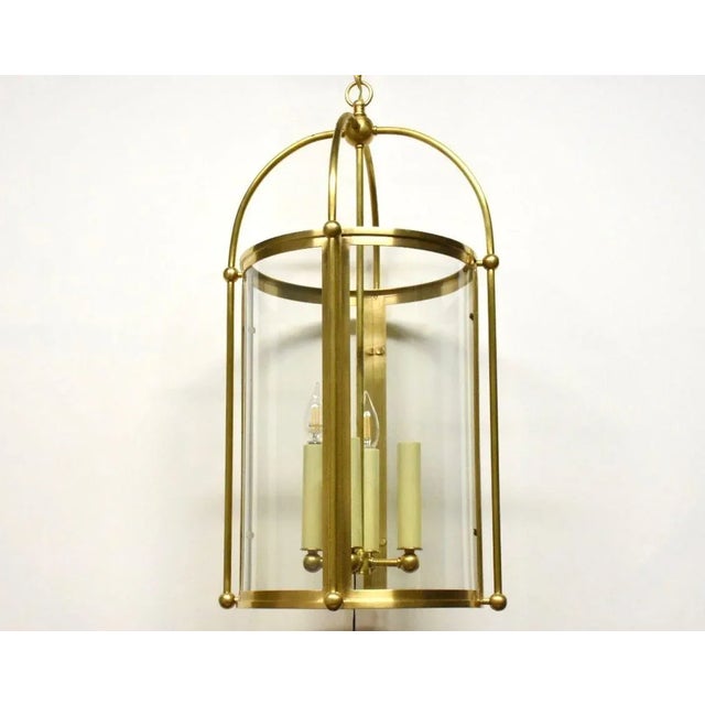 Riverside Small Brass Lantern Light by Visual Comfort | Chairish