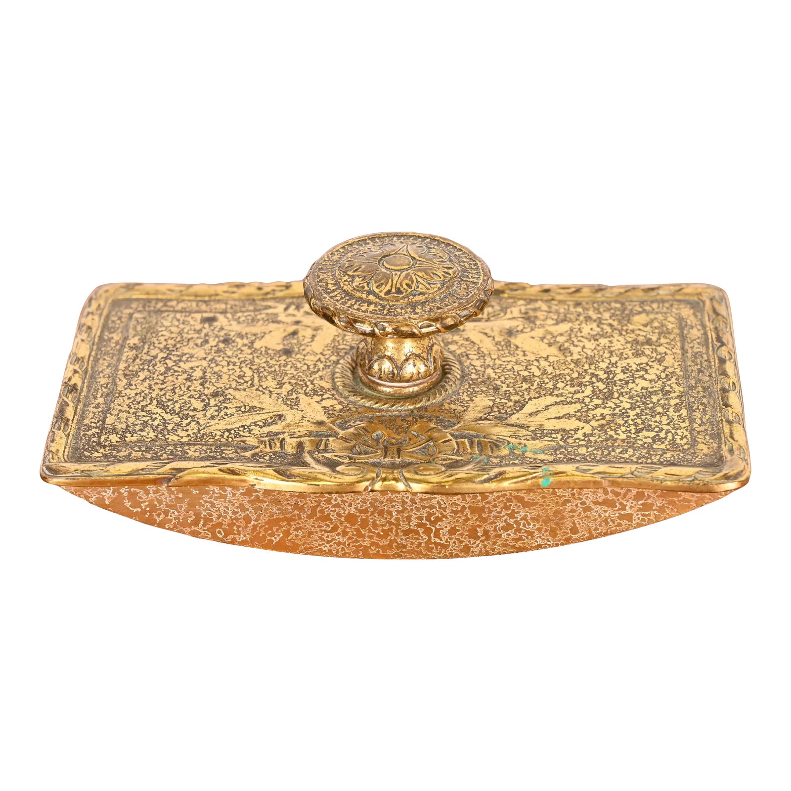 Tiffany Studios New York Louis XVI Gilt Bronze Rocker Blotter, Circa ...