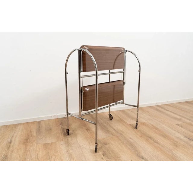 Foldable Serving Trolley by Bremshey & Co., 1960s | Chairish