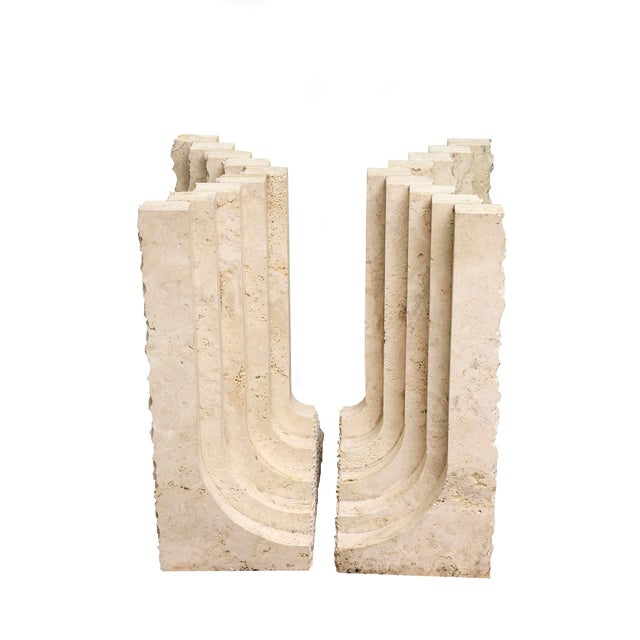 Organic Coral Stone Pedestal Table Bases for a Desk, Dining Table, or ...