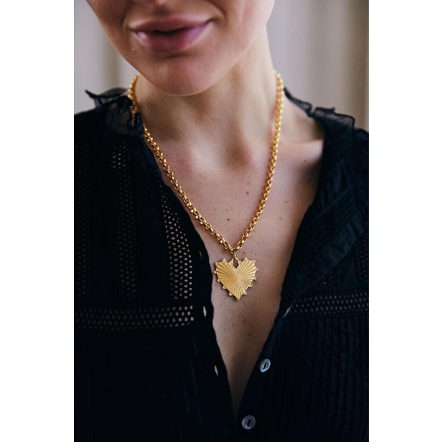 HART Heart of Gold Necklace | Chairish