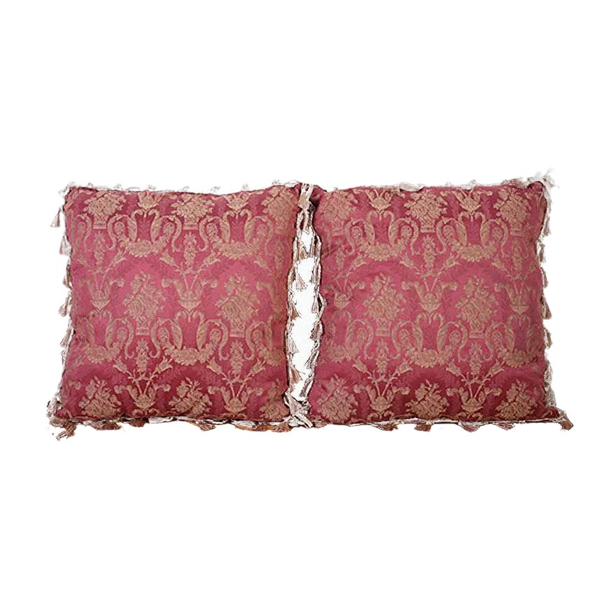 Vintage Cushions, Set of 2 | Chairish