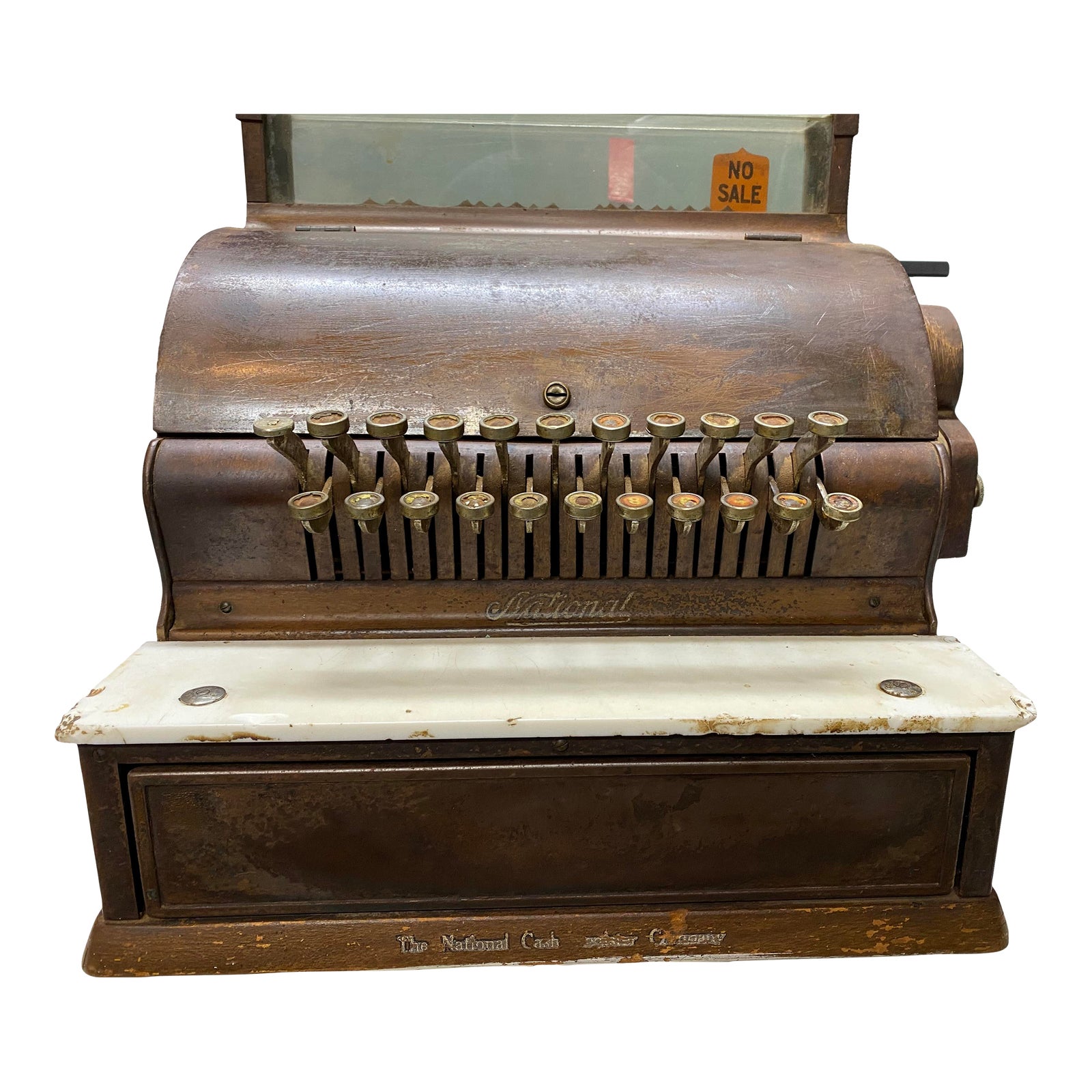 1900s Cash Register From the National Cash Register Company | Chairish