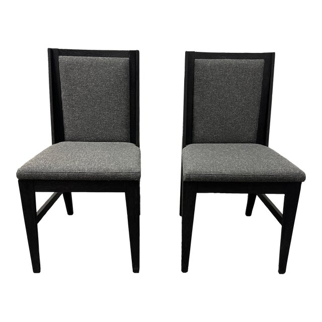 International Atelier Dina Dining Side Chairs, a Pair | Chairish