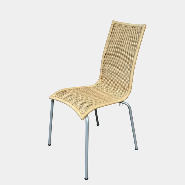 Alchemilla Wicker Stacking Chairs Designed by Miki Astori for Driade ...