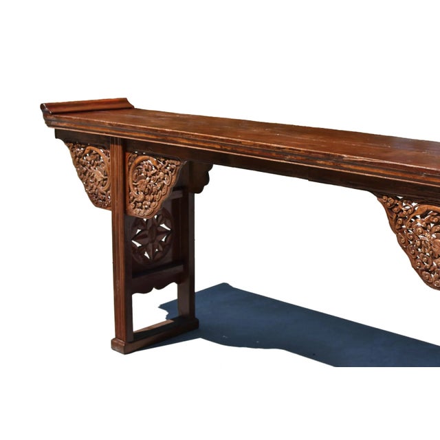 Antique Chinese Dragon Altar Table | Chairish
