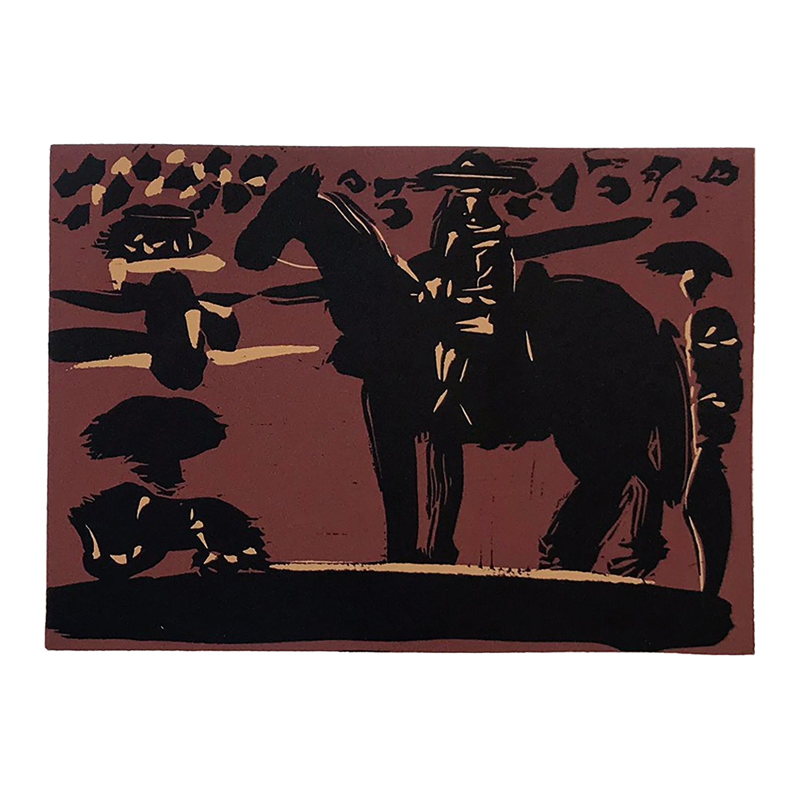 Pablo Picasso 39 Picador | Chairish