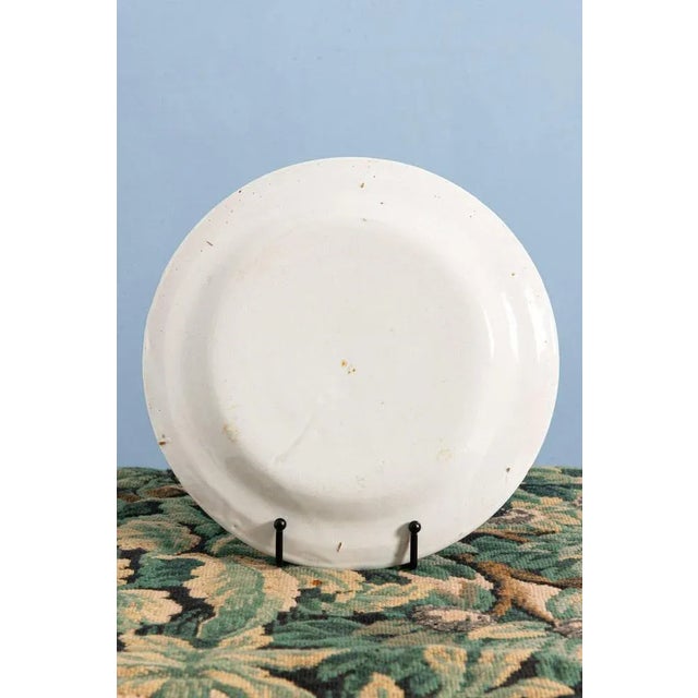 Faience Madame Bernard Plate from Les Islettes, Early 19th Century ...