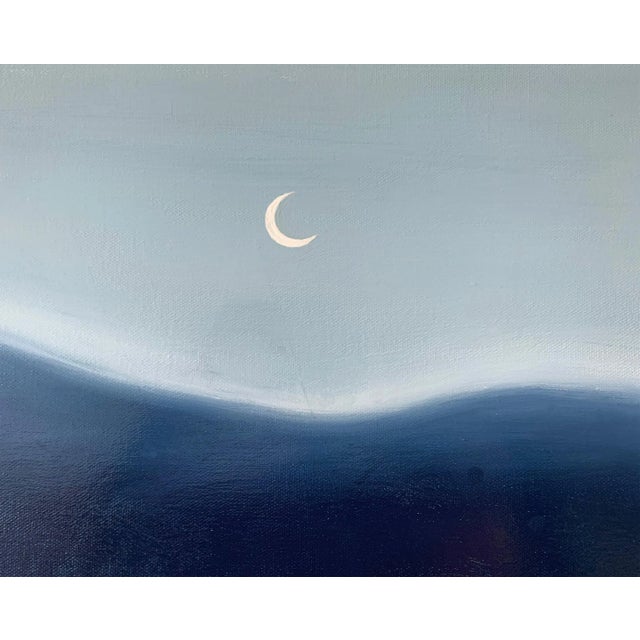 "Night" I Abstract Landscape Painting by Artist Nicolette Capuano ...