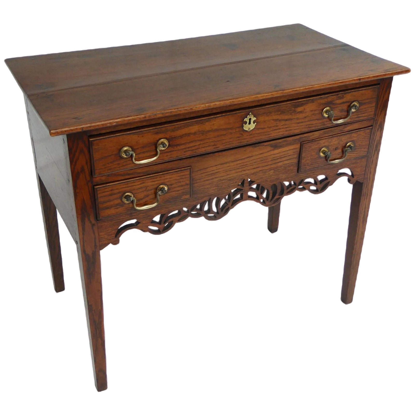 18th Century Oak Lowboy | Chairish