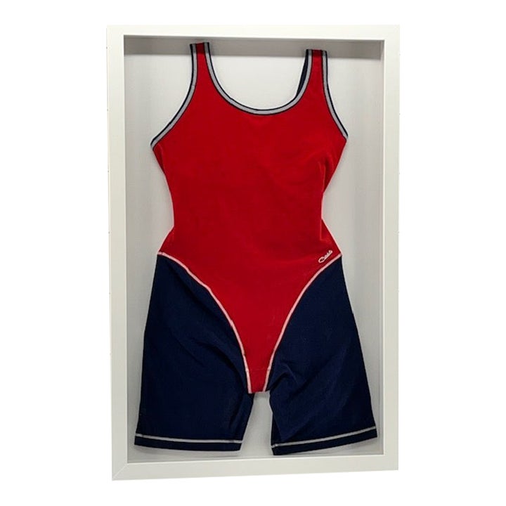 Vintage Red/Blue Catalina Swimsuit | Chairish