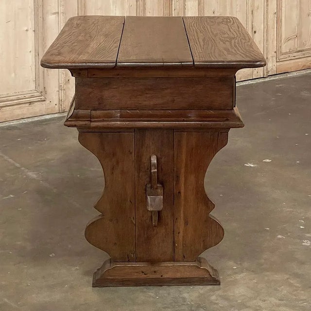 Rustic Mid-19th Century Spanish End Table | Chairish