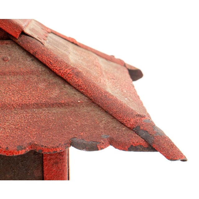 Japanese Style Tole Peinte "Minka" Lantern | Chairish