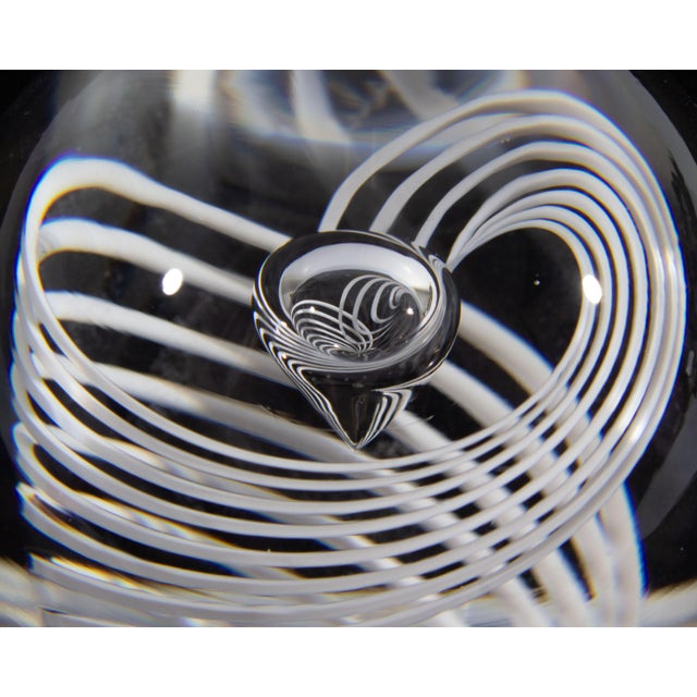 Steuben Glass Twist Paperweight | Chairish