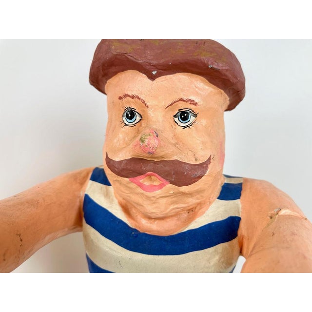 French Papier-Mâché Bathers, 1960s, Set of 2 | Chairish