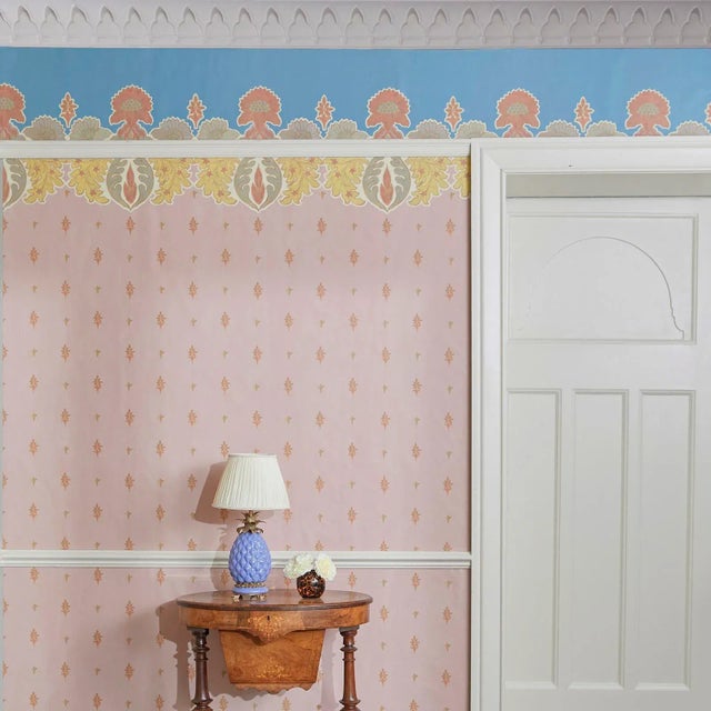 House of Hackney Emania Border Wallpaper - Plaster, Sample | Chairish