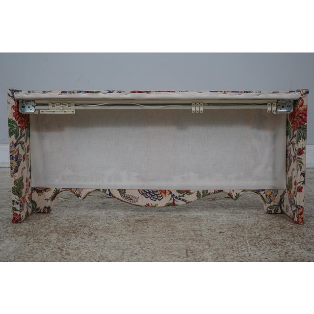Pair Custom Made Upholstered Window Valances | Chairish
