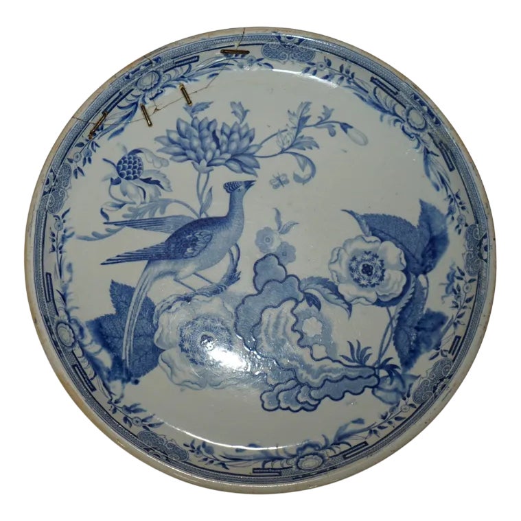 Antique Chinese Porcelain Charger Plate | Chairish