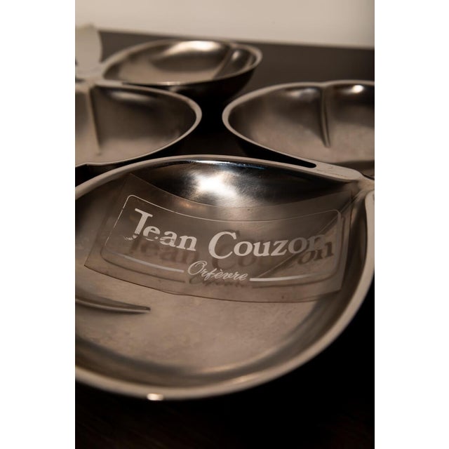 Pair of Vintage French Trèfle Appetiser Dishes by Jean Couzon | Chairish